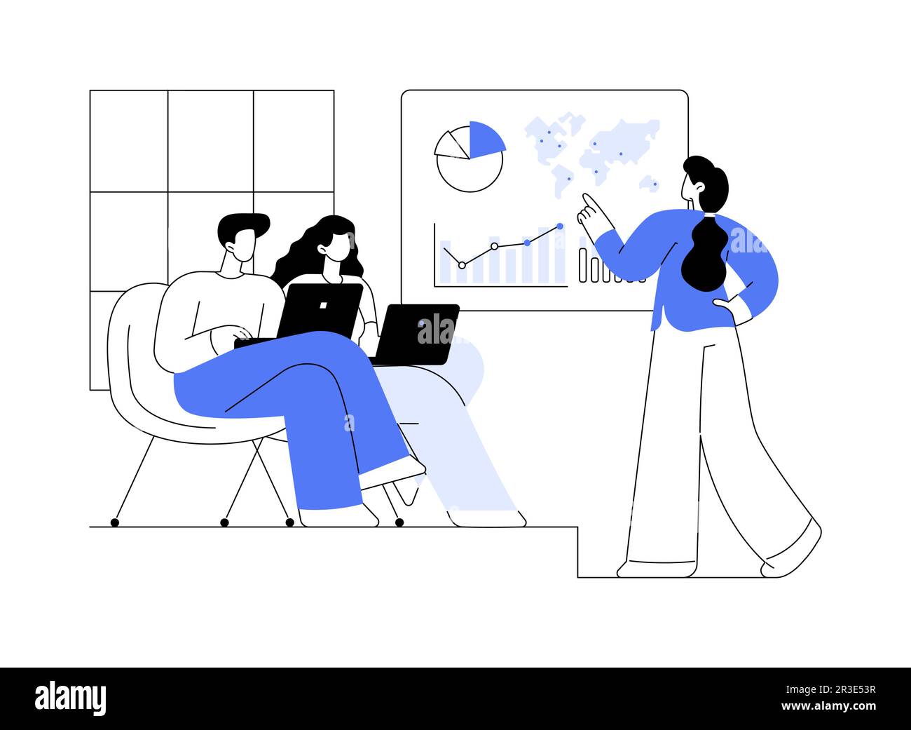 Project Implementation Abstract Concept Vector Illustration Stock Vector Image And Art Alamy