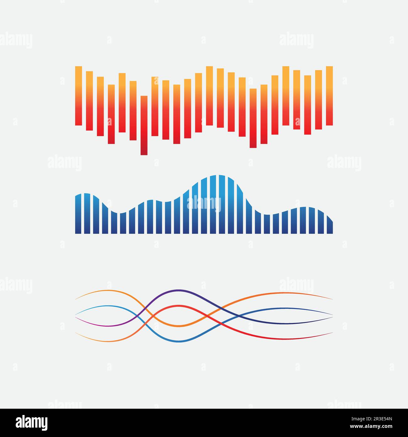 Music note and tone Icon Vector illustration design Sound waves, audio ...