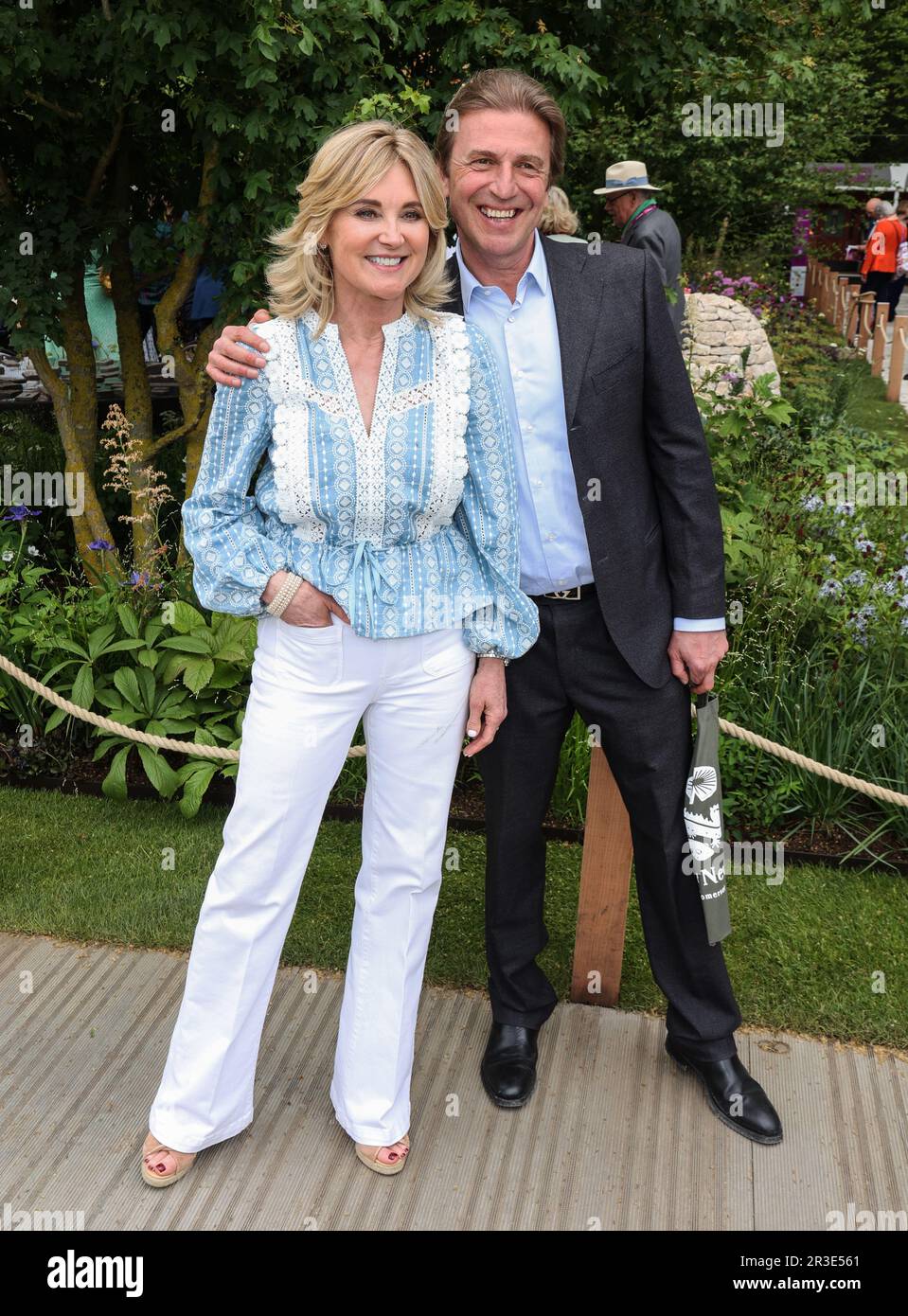 London, UK. 22nd May, 2023. Anthea Turner and Mark Armstrong attending ...
