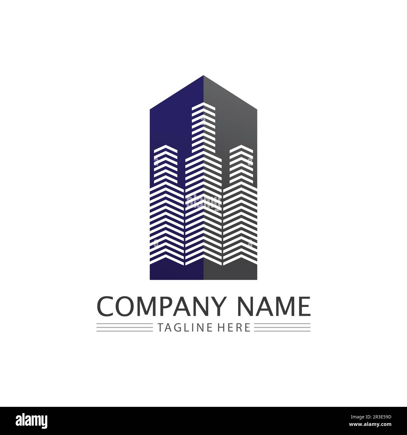 Real estate and home buildings vector logo icons template Stock Vector ...