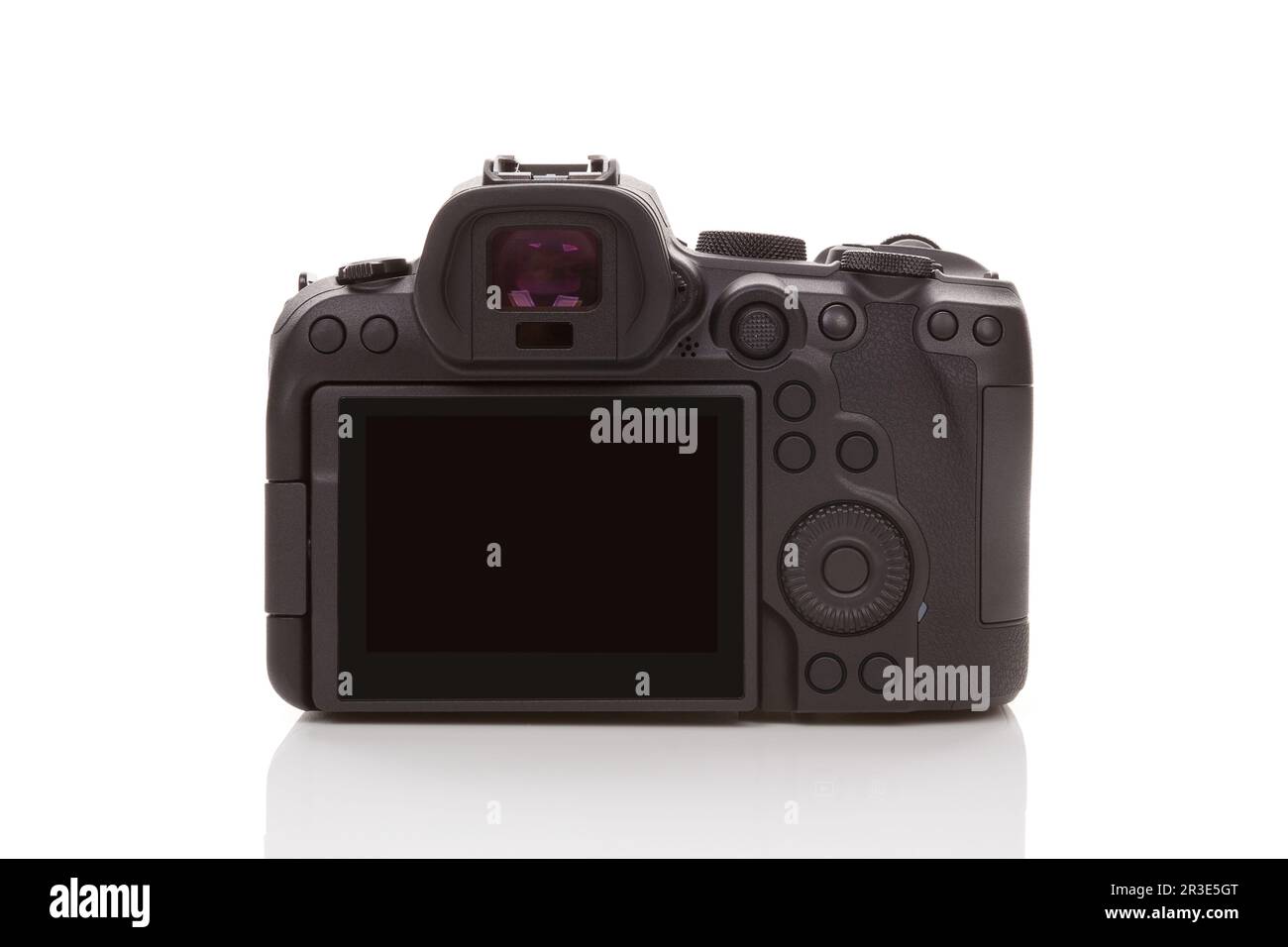 Digital mirrorless full frame camera back Stock Photo - Alamy