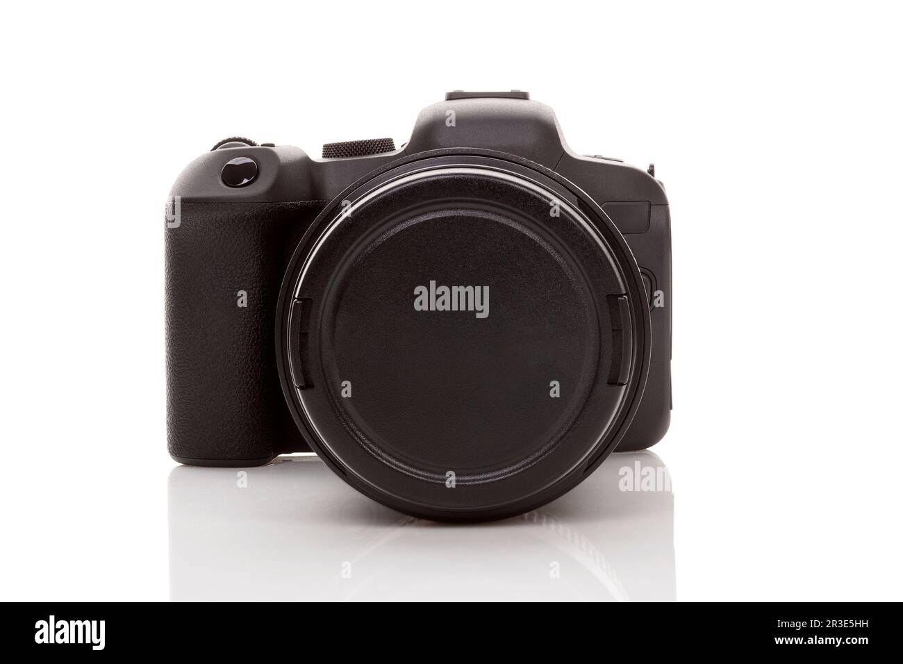 Digital mirrorless full frame camera isolated on white background Stock ...