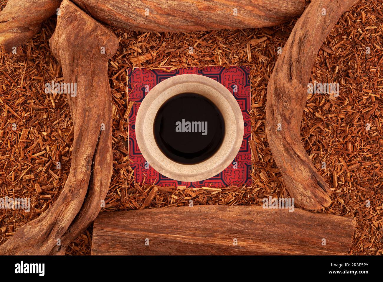 Ayahuasca ceremony. YagÃ© Stock Photo - Alamy