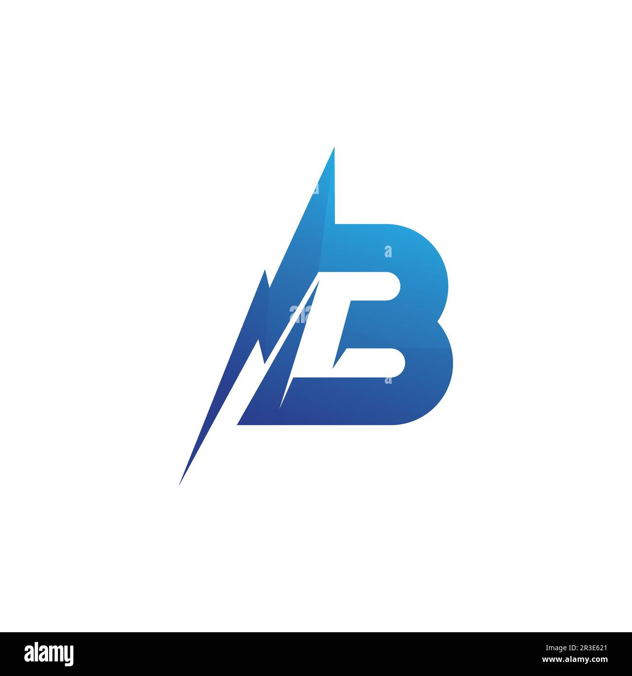 B font and Letter b logo design with modern concept. Icon letter b ...