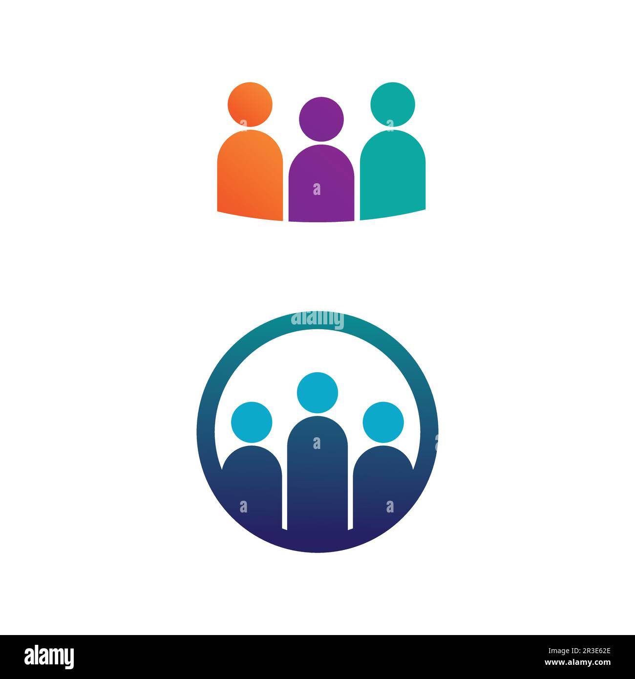 People logo, Team, Succes people work, Group and Community, Group ...