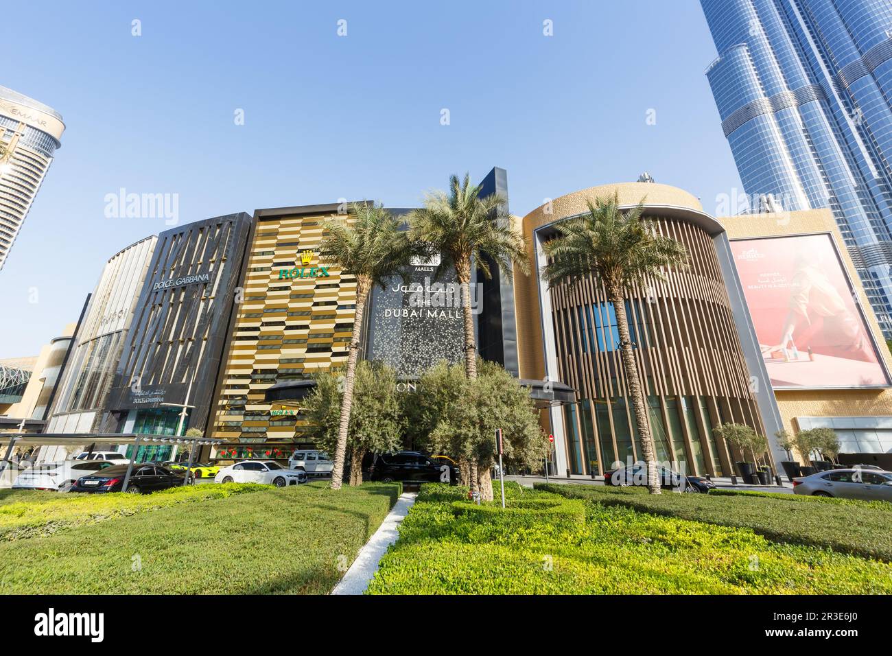 Dubai Mall Luxury Shopping Shopping in United Arab Emirates Stock Photo ...