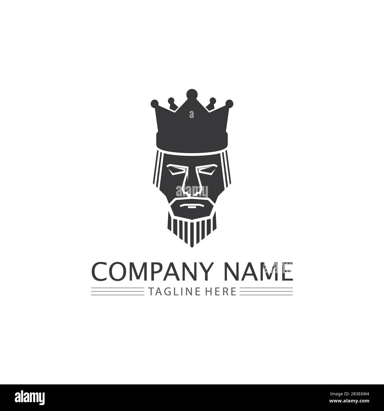 Crown Logo King Logo Queen Logo Princess Template Vector Icon Illustration Design Imperial