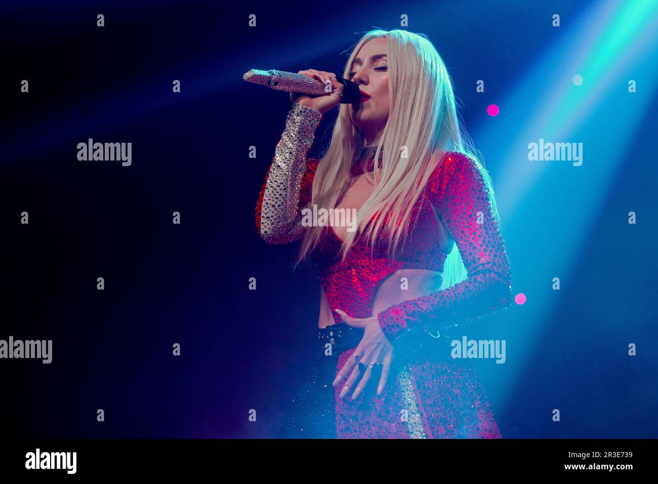 Italy 15 May 2023 Ava Max - Amanda Ava Koci - live at Fabrique Milan ...