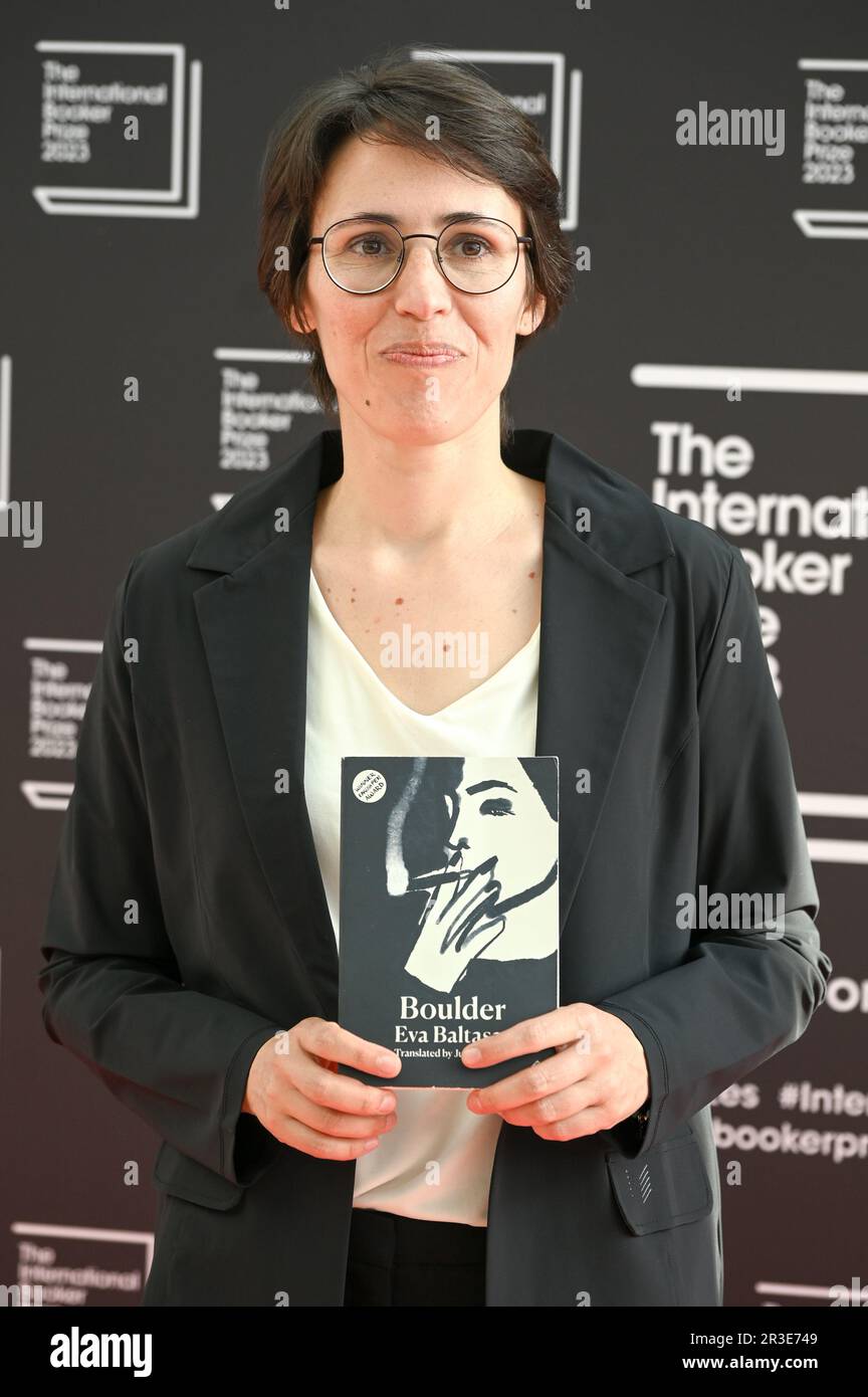 London, UK. 23rd May, 2023. Eva Baltasar author of Booker-shortlisted ...
