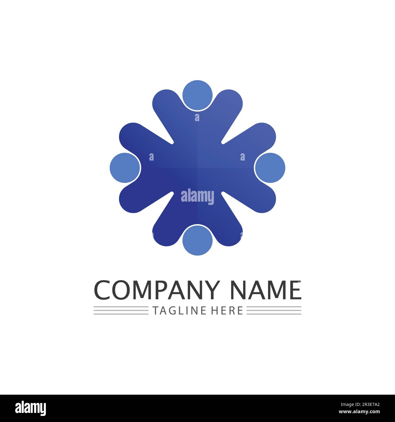 People logo, Team, Succes people work, Group and Community, Group ...