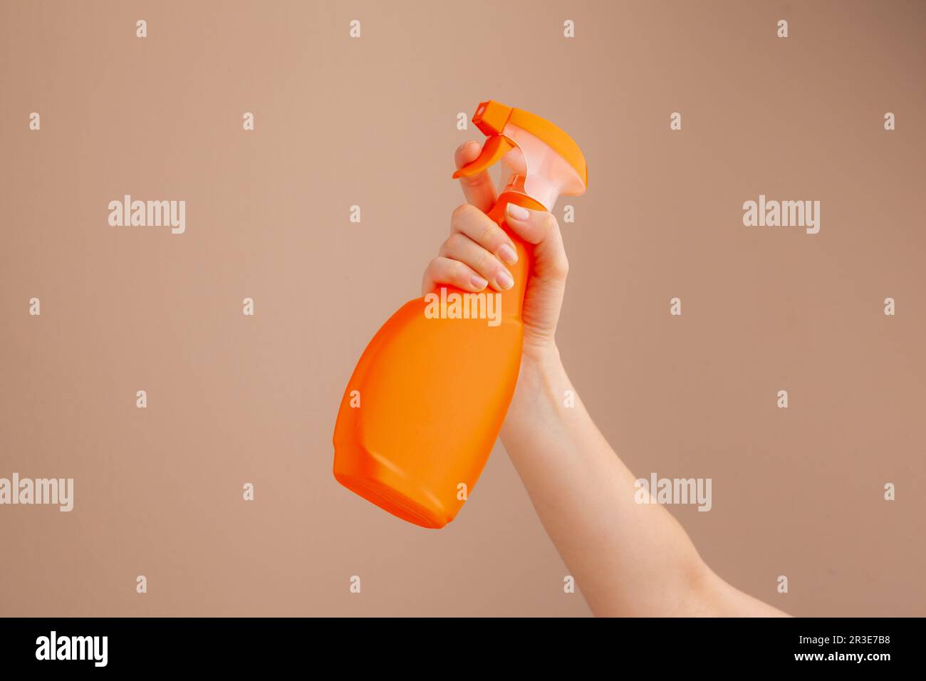 Hands holding plastic garbage, pollution and recycling concept Stock ...
