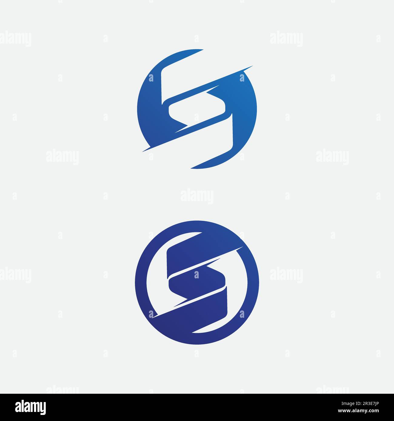 S font and letter Business corporate S letter logo design vector Stock ...