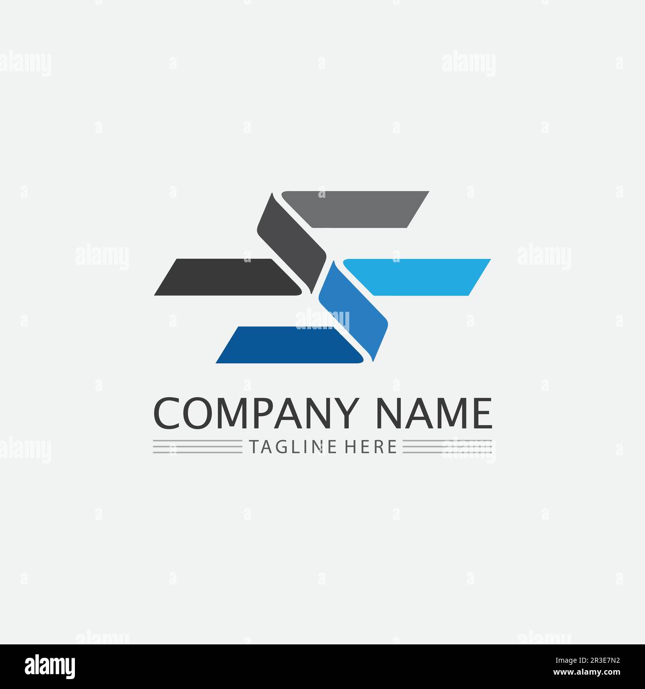 S font and letter Business corporate S letter logo design vector Stock ...