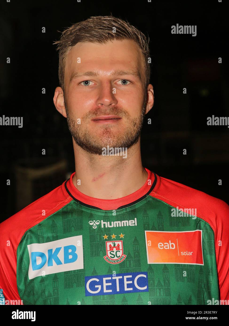 German handball player Philipp Weber SC Magdeburg HBL Liqui Moly ...
