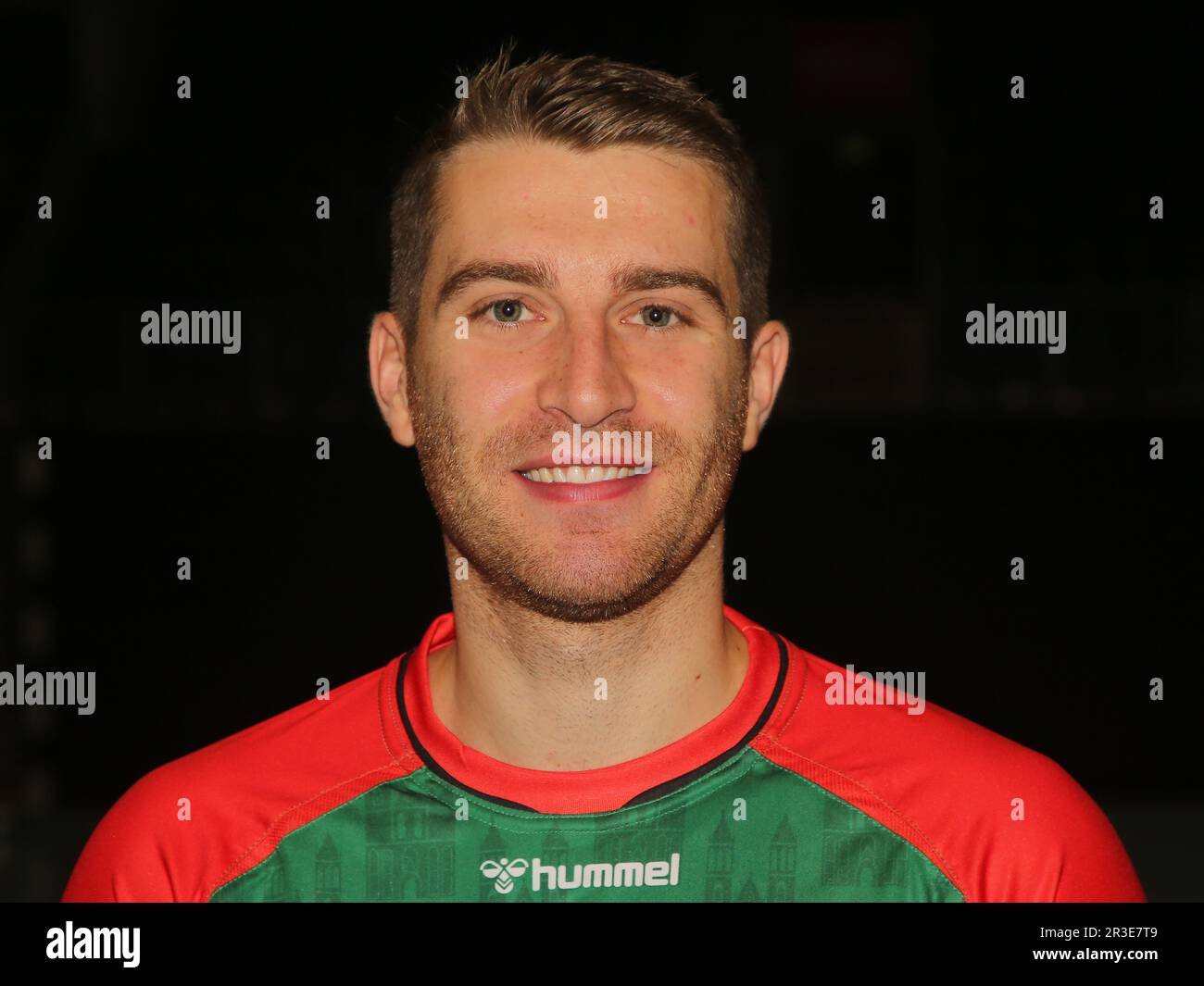 German handball player Lukas Mertens SC Magdeburg HBL Liqui Moly ...