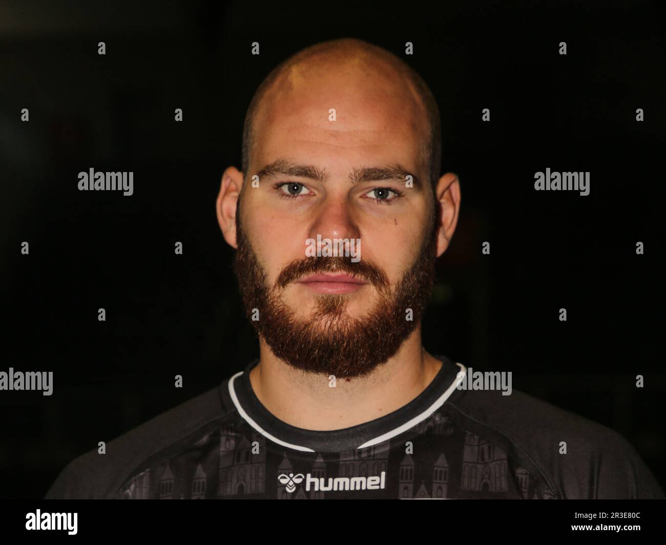 Handball goalkeeper Mike Jensen SC Magdeburg 01 LIQUI MOLY HBL Handball ...