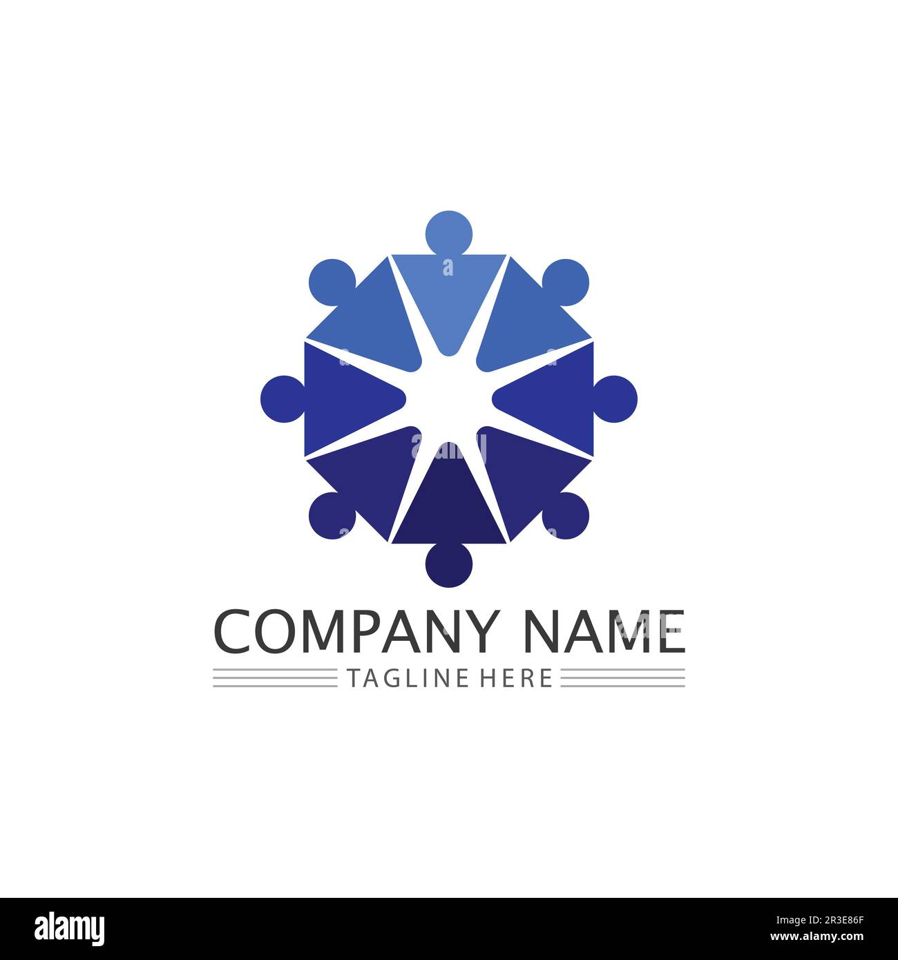 People logo, Team, Succes people work, Group and Community, Group ...