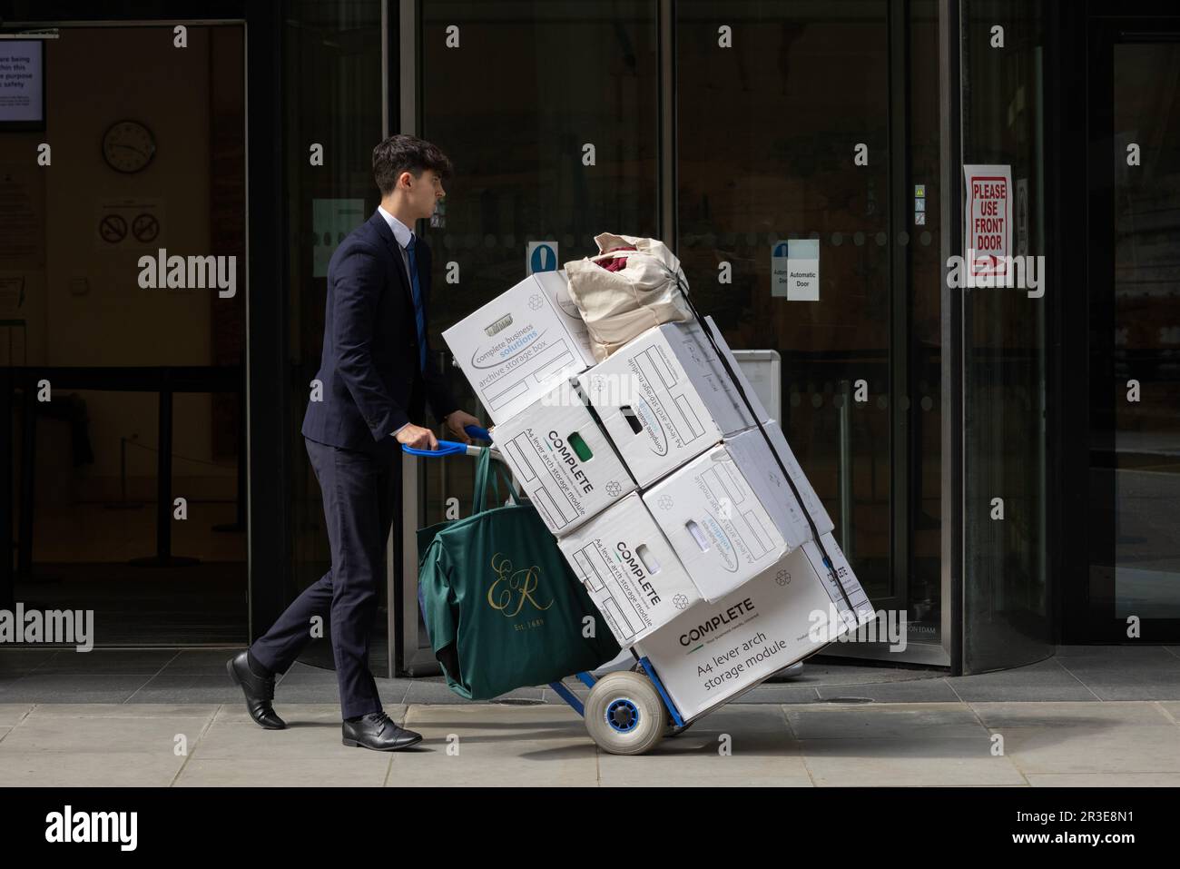 Barristers and lawyers in the legal epicentre of the judicial system at ...