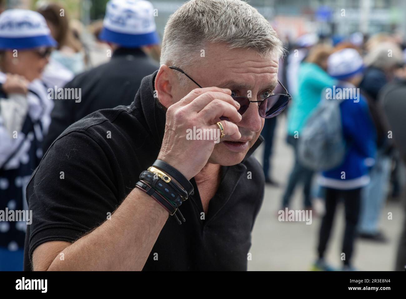 Moscow, Russia. 21st of May, 2023. Russian businessman, restaurateur ...