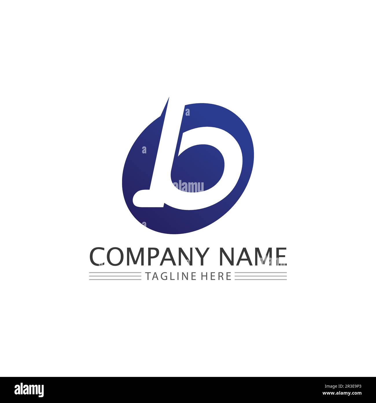 B font and Letter b logo design with modern concept. Icon letter b ...