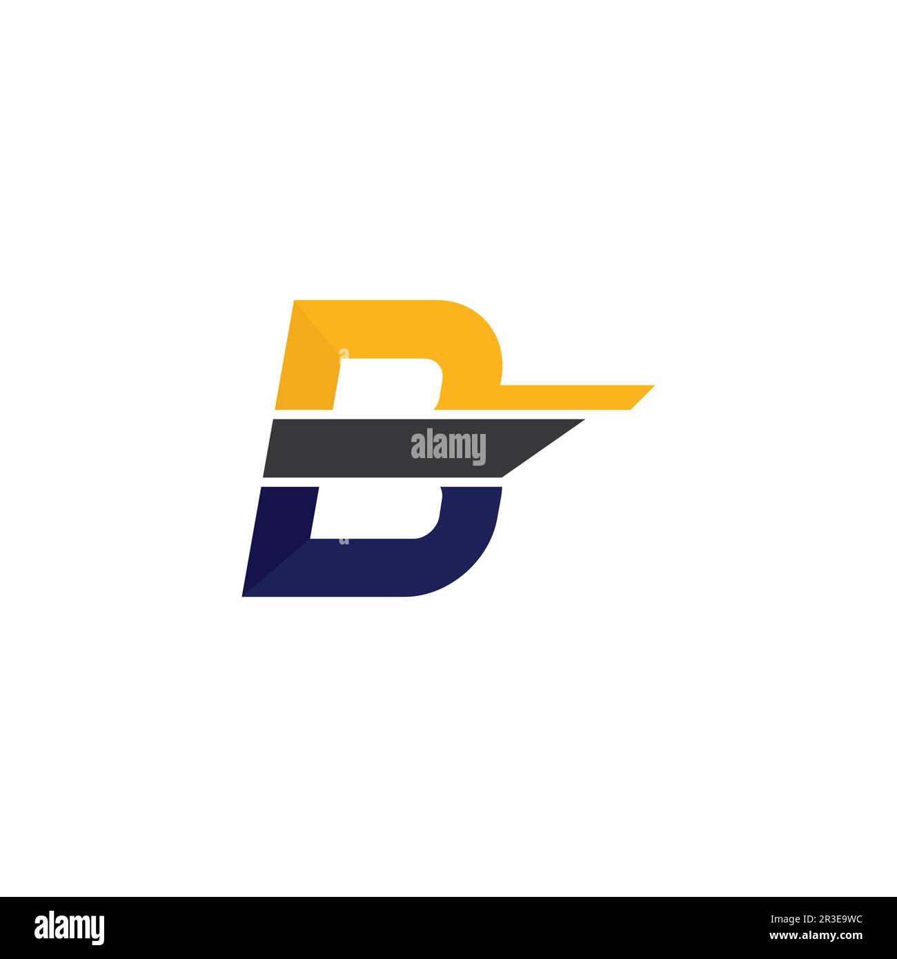 B font and Letter b logo design with modern concept. Icon letter b ...