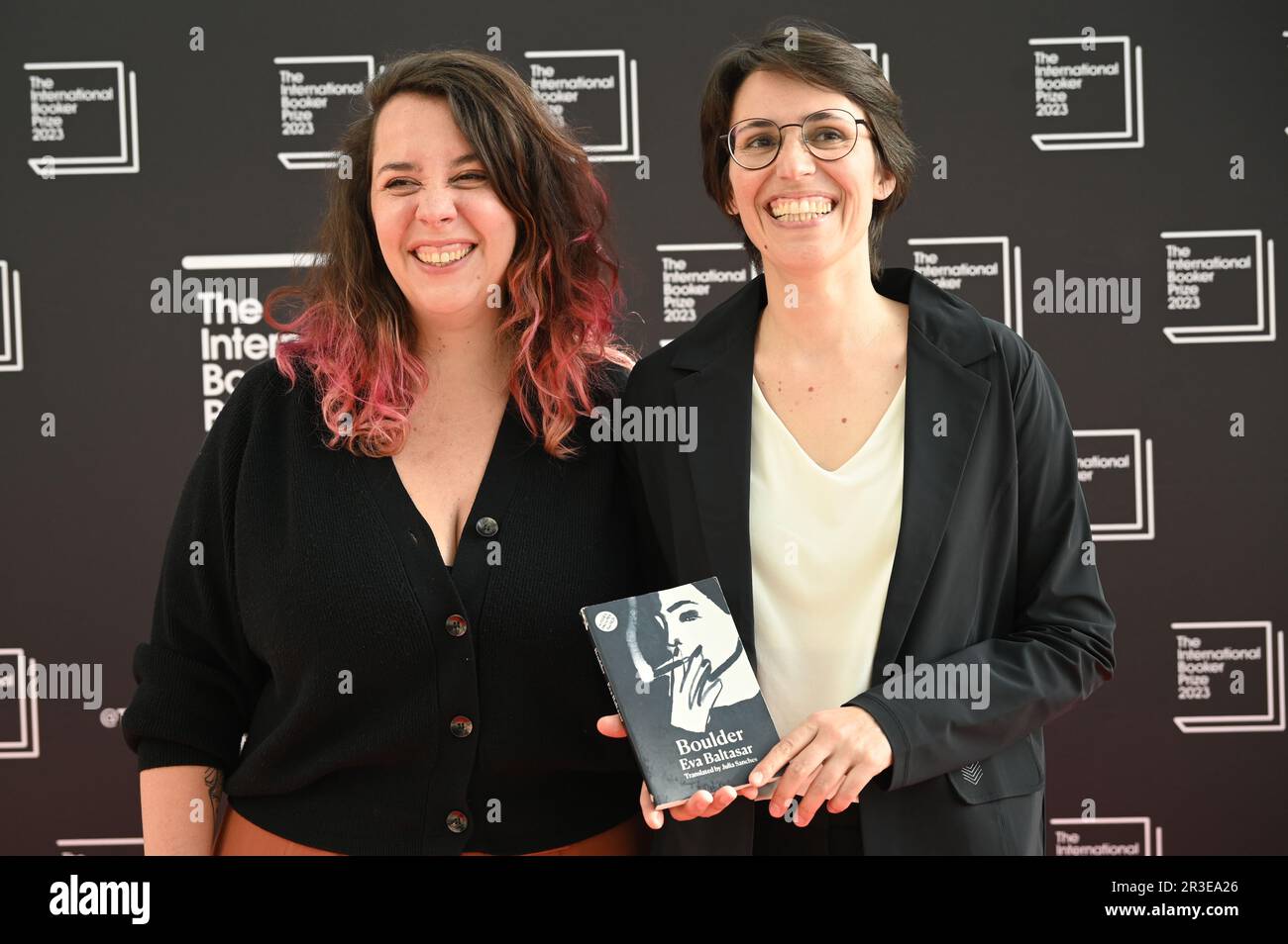 London, UK. 23rd May, 2023. Eva Baltasar author of Booker-shortlisted ...