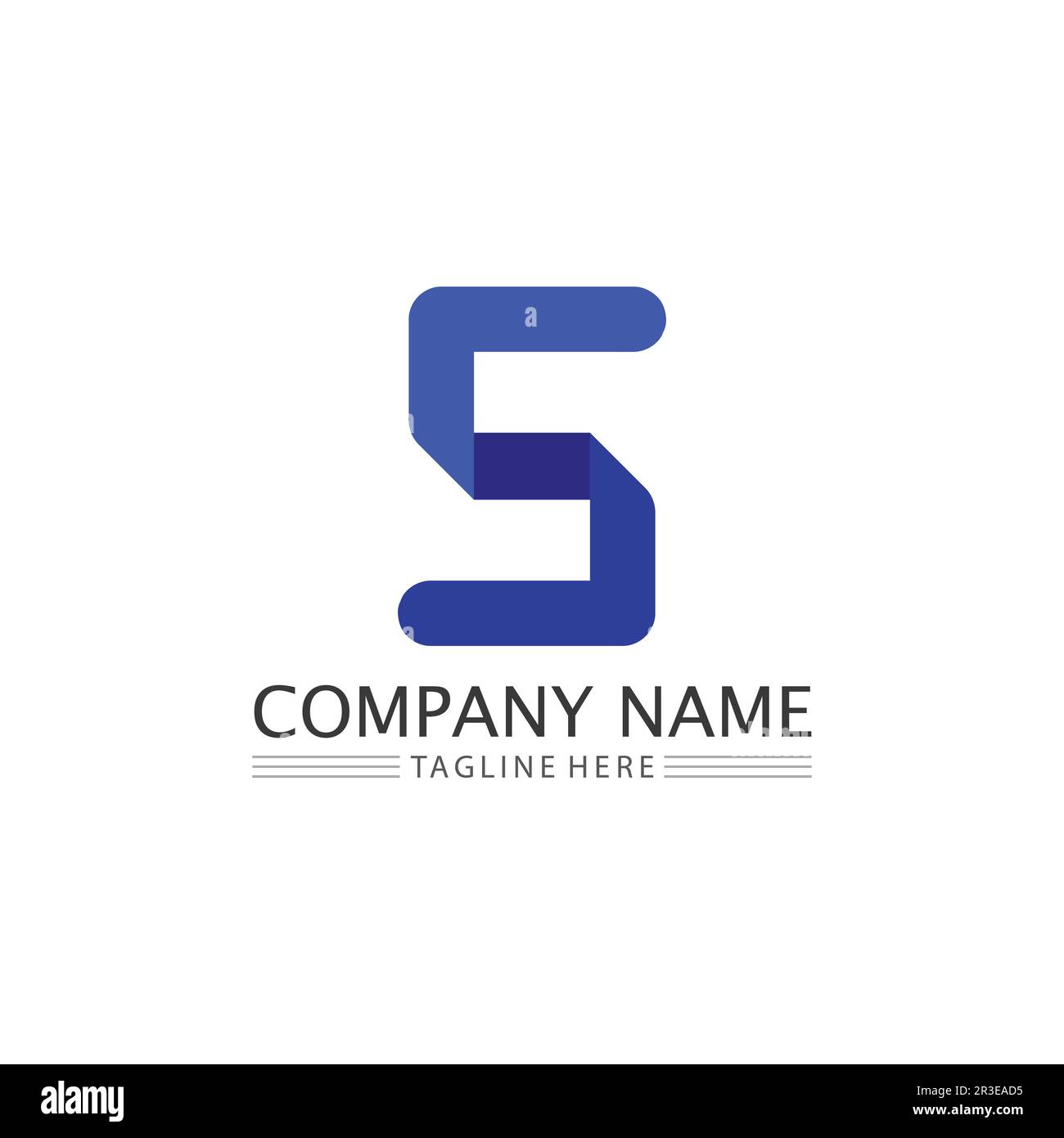 S font logo Business corporate S letter logo design vector Stock Vector ...