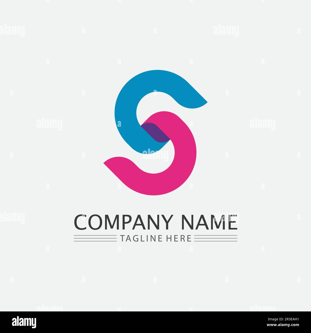 S font and letter Business corporate S letter logo design vector Stock ...
