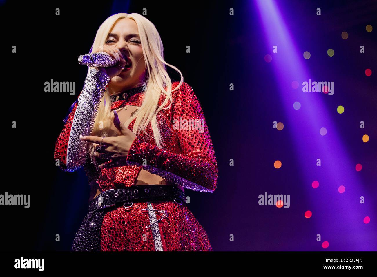 Italy 15 May 2023 Ava Max - Amanda Ava Koci - live at Fabrique Milan ...