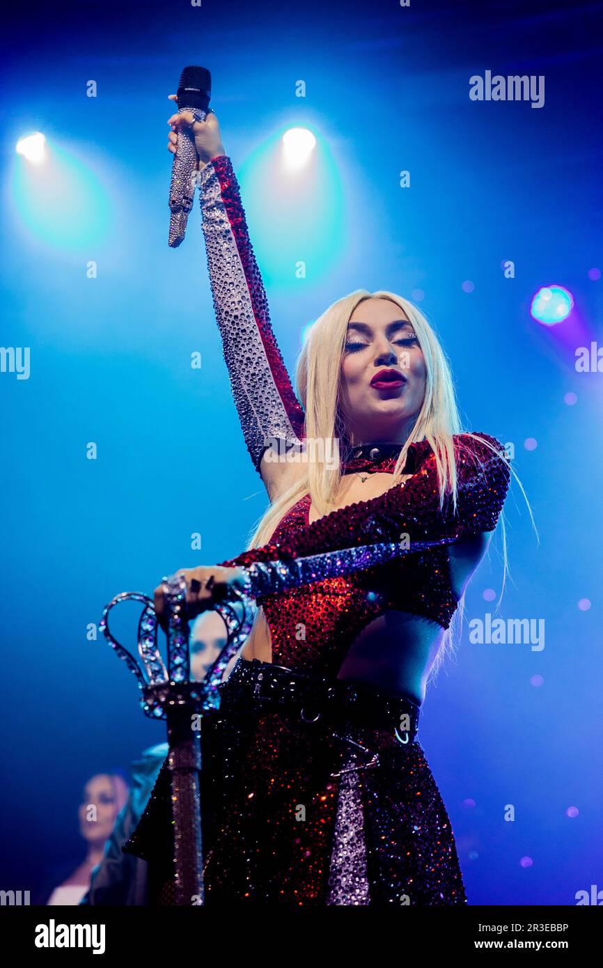 Italy 15 May 2023 Ava Max - Amanda Ava Koci - live at Fabrique Milan ...