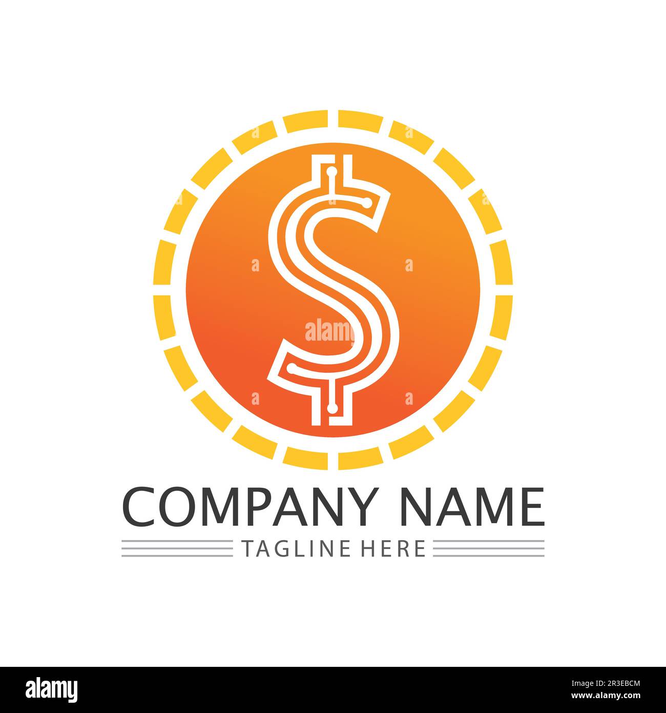 money icon and logo design vector illustration Stock Vector Image & Art ...