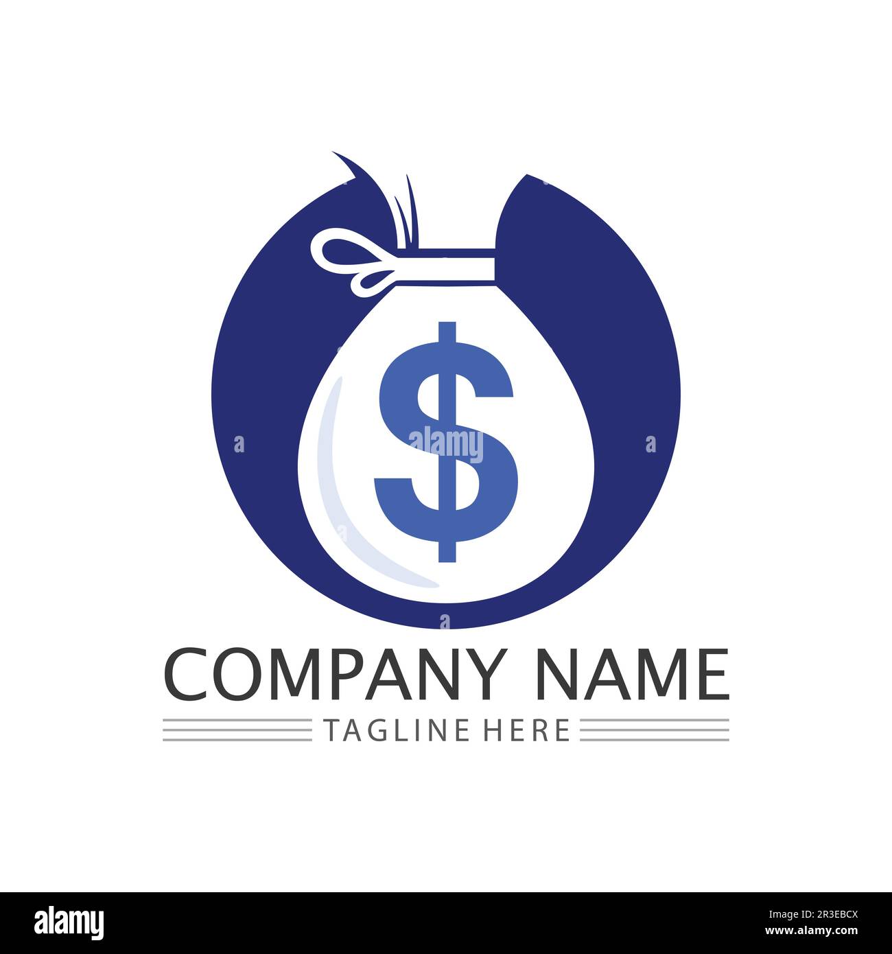 money icon and logo design vector illustration Stock Vector Image & Art ...