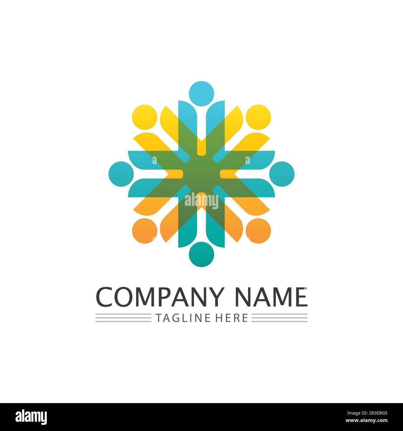 People logo, Team, Succes people work, Group and Community, Group ...