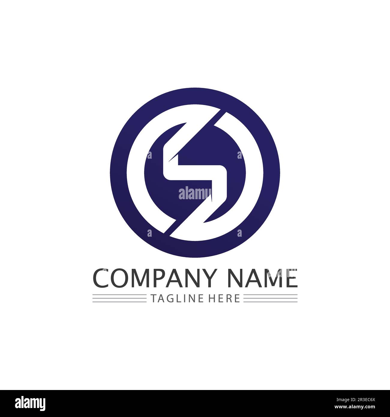 S font logo Business corporate S letter logo design vector Stock Vector ...