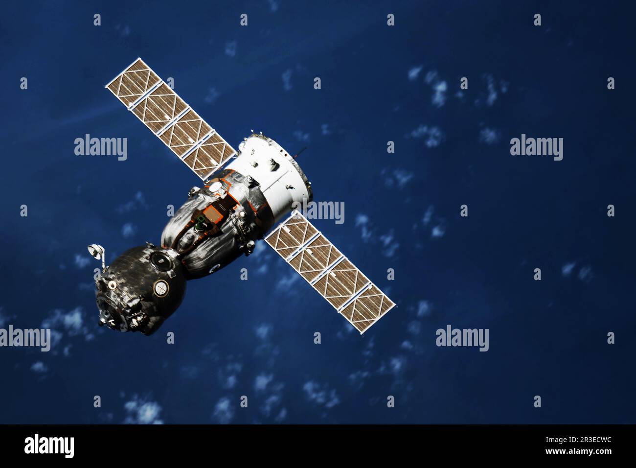 Spaceship in outer space. Elements of this image furnishing NASA Stock ...