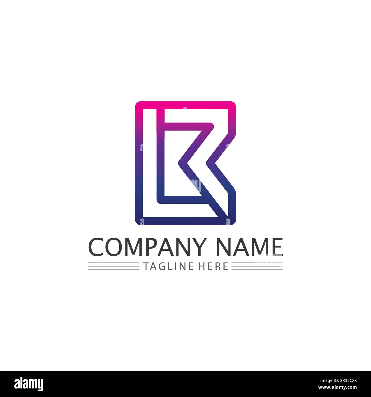 B font and Letter b logo design with modern concept. Icon letter b ...