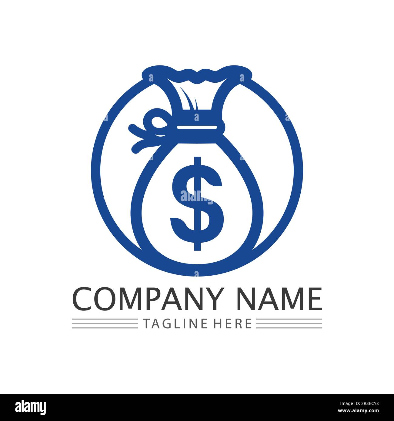 money icon and logo design vector illustration Stock Vector Image & Art ...