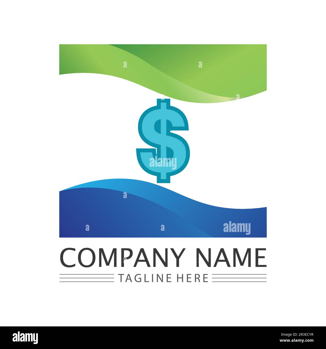 money icon and logo design vector illustration Stock Vector Image & Art ...