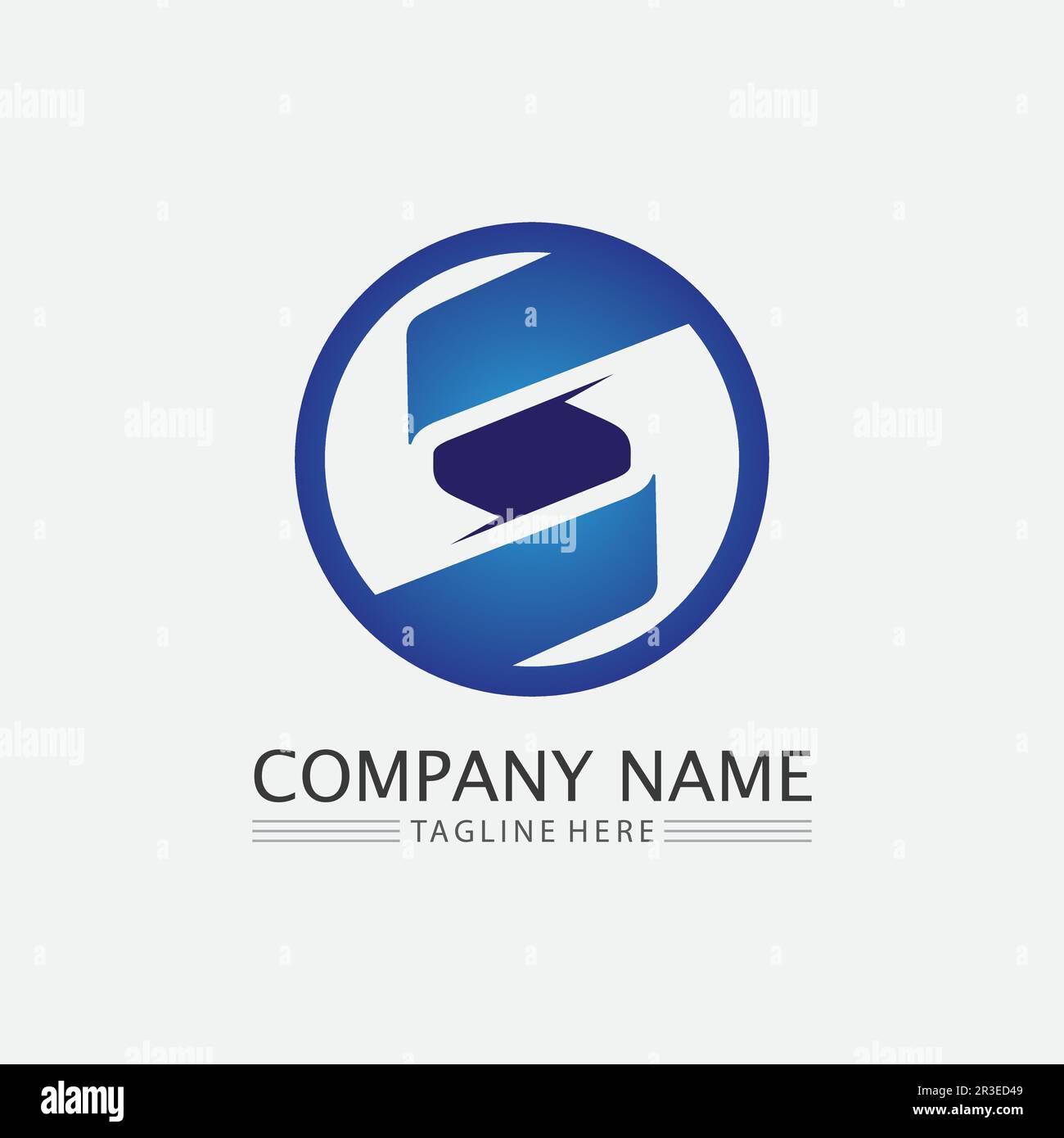 S font and letter Business corporate S letter logo design vector Stock ...
