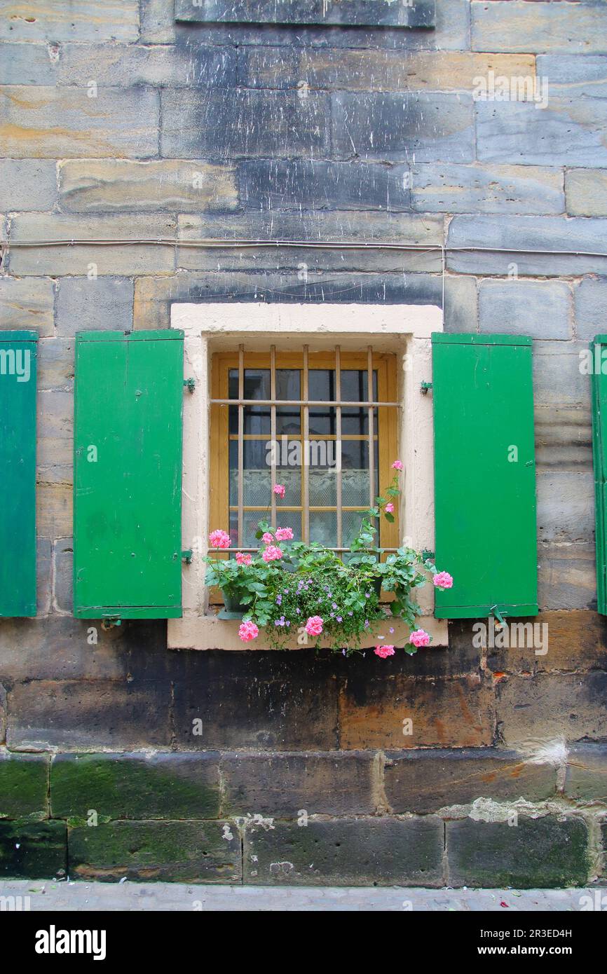 The photo was taken in the German city of Bayreuth. The picture shows a ...
