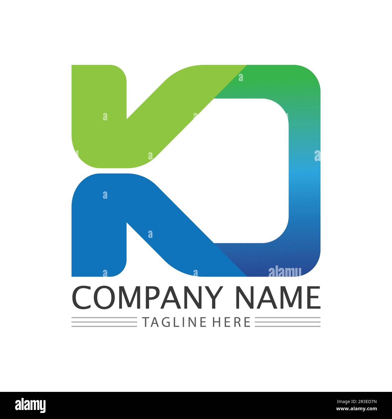 Letter K logo icon illustration design template.Graphic Alphabet Symbol ...
