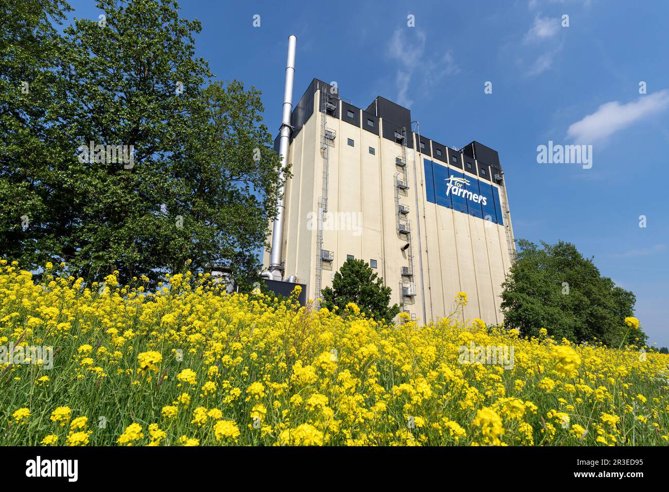 ForFarmers compound feed factory in Zwolle, Netherlands Stock Photo - Alamy
