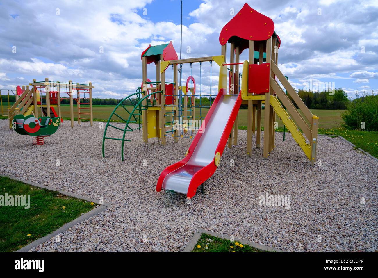 Playground facilities hi-res stock photography and images - Alamy