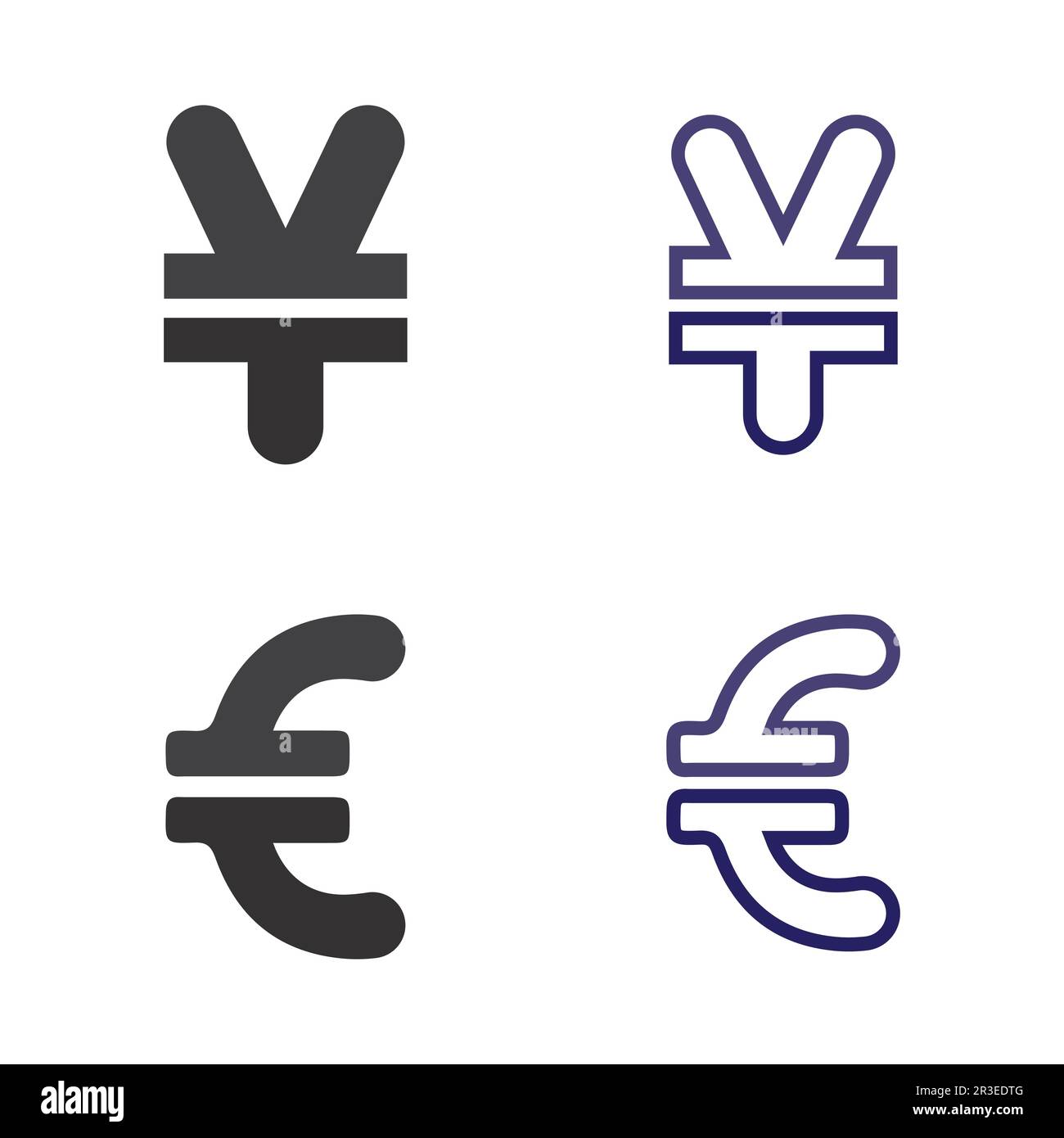 money icon and logo design vector illustration Stock Vector Image & Art ...