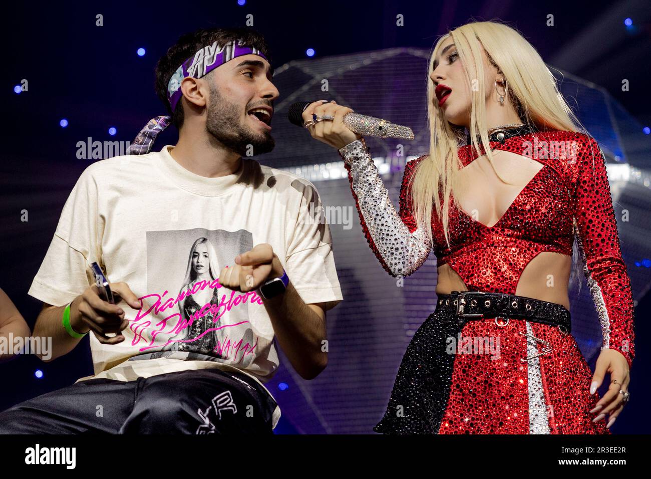 Italy 15 May 2023 Ava Max - Amanda Ava Koci - live at Fabrique Milan ...