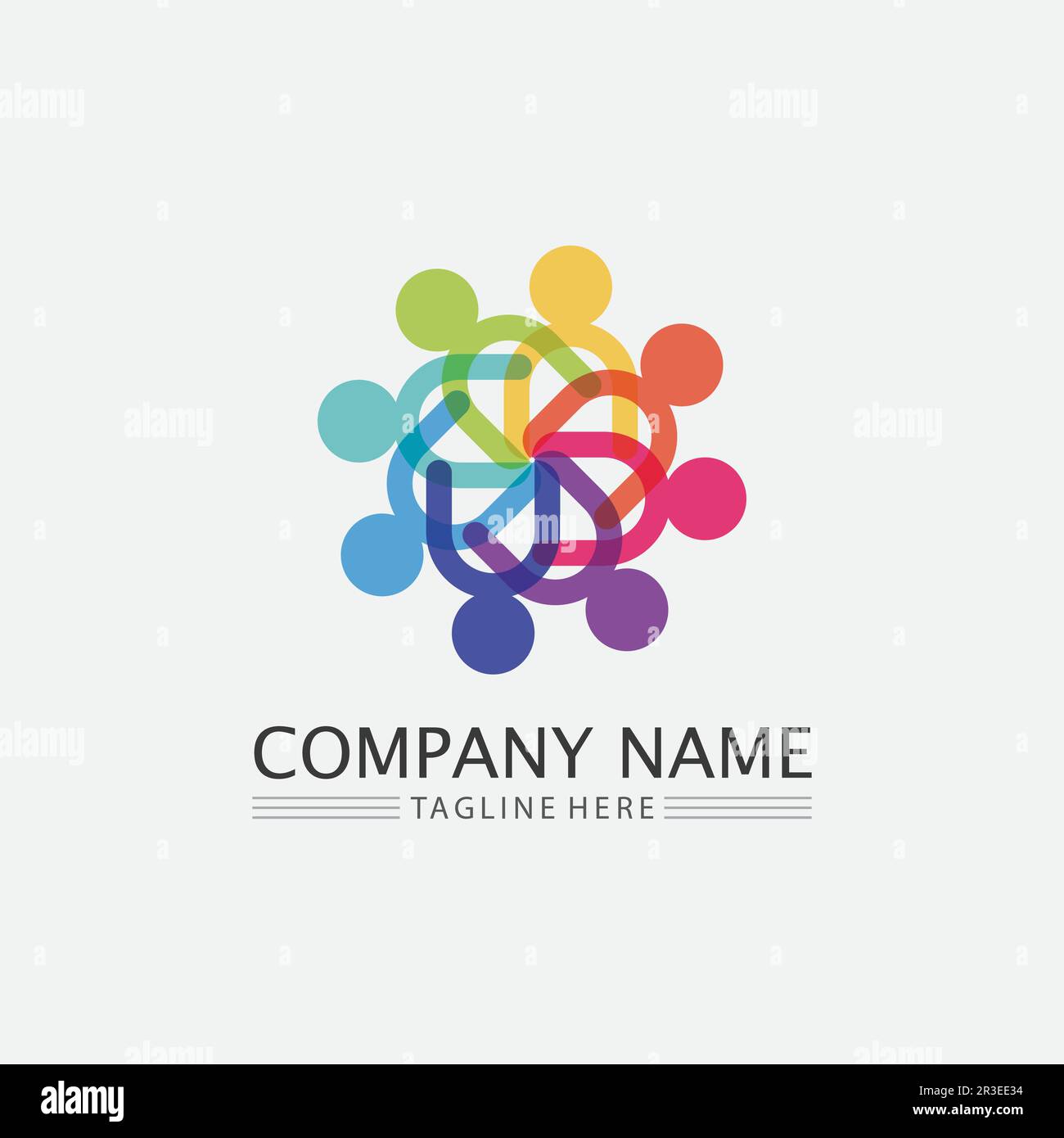 People logo, Team, Succes people work, Group and Community, Group ...