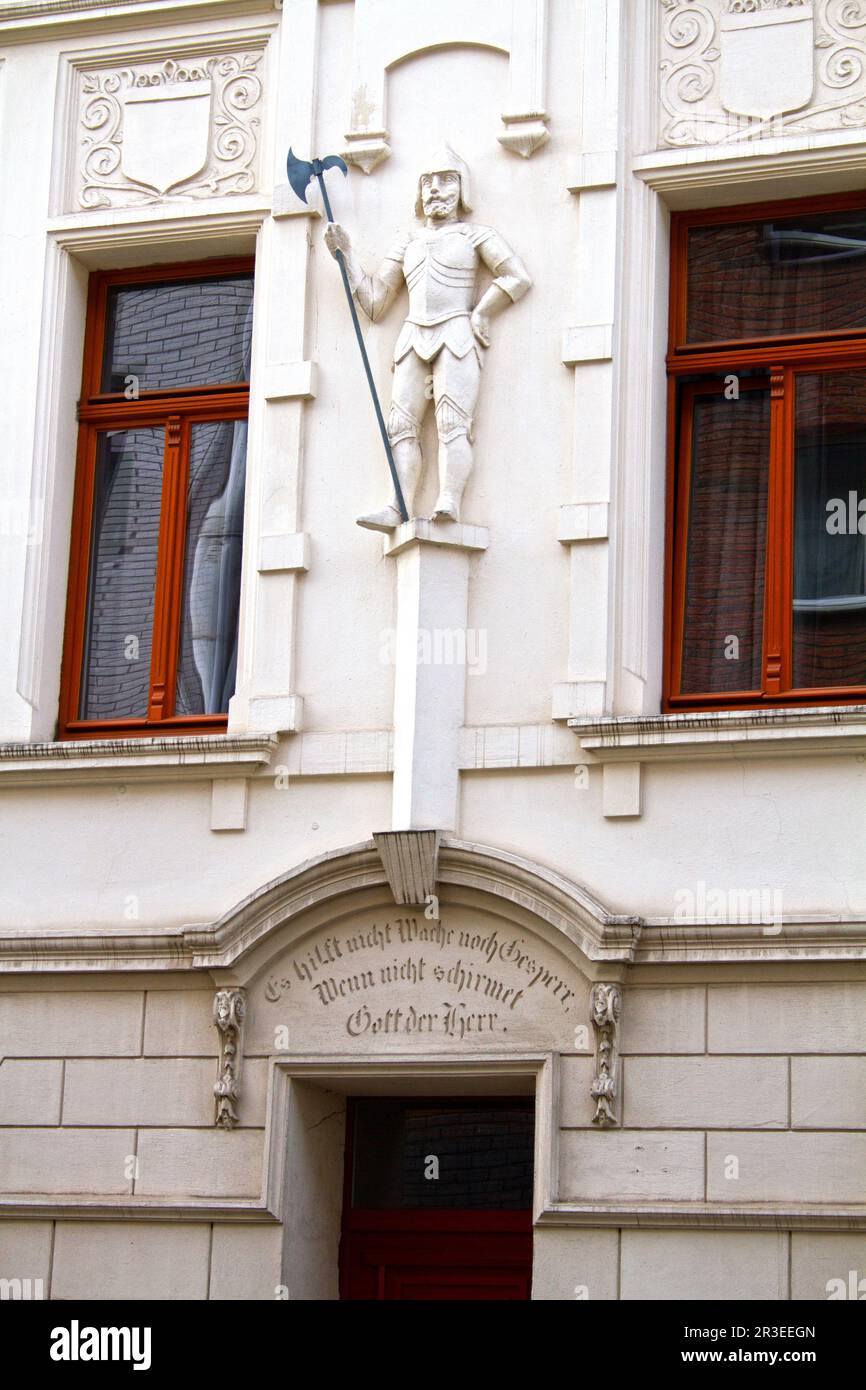 Cologne-Kalk, Bertramstr. residential building, NRW, Rhineland, Germany ...