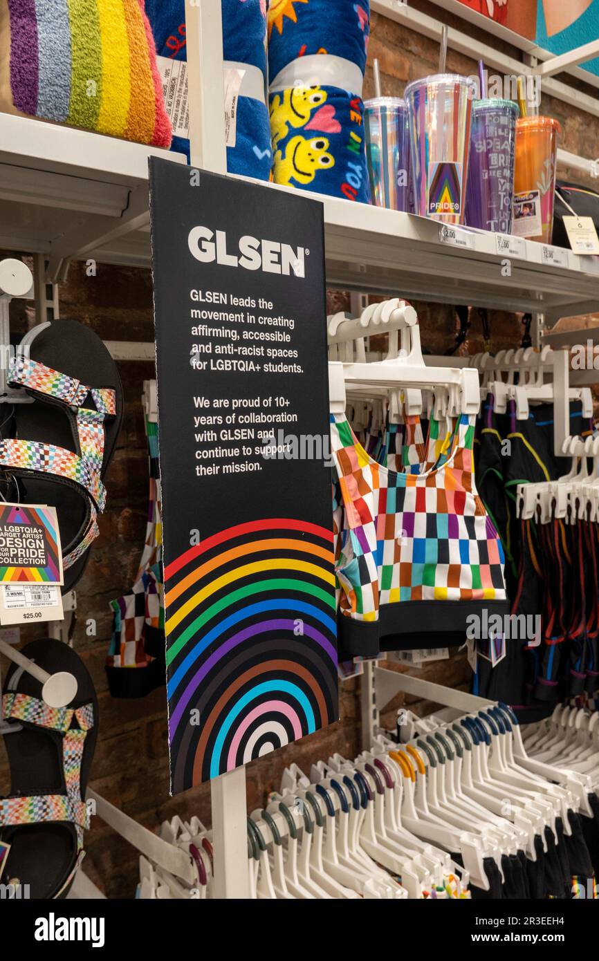 The target store in Herald Square offers a wide range of pride ...