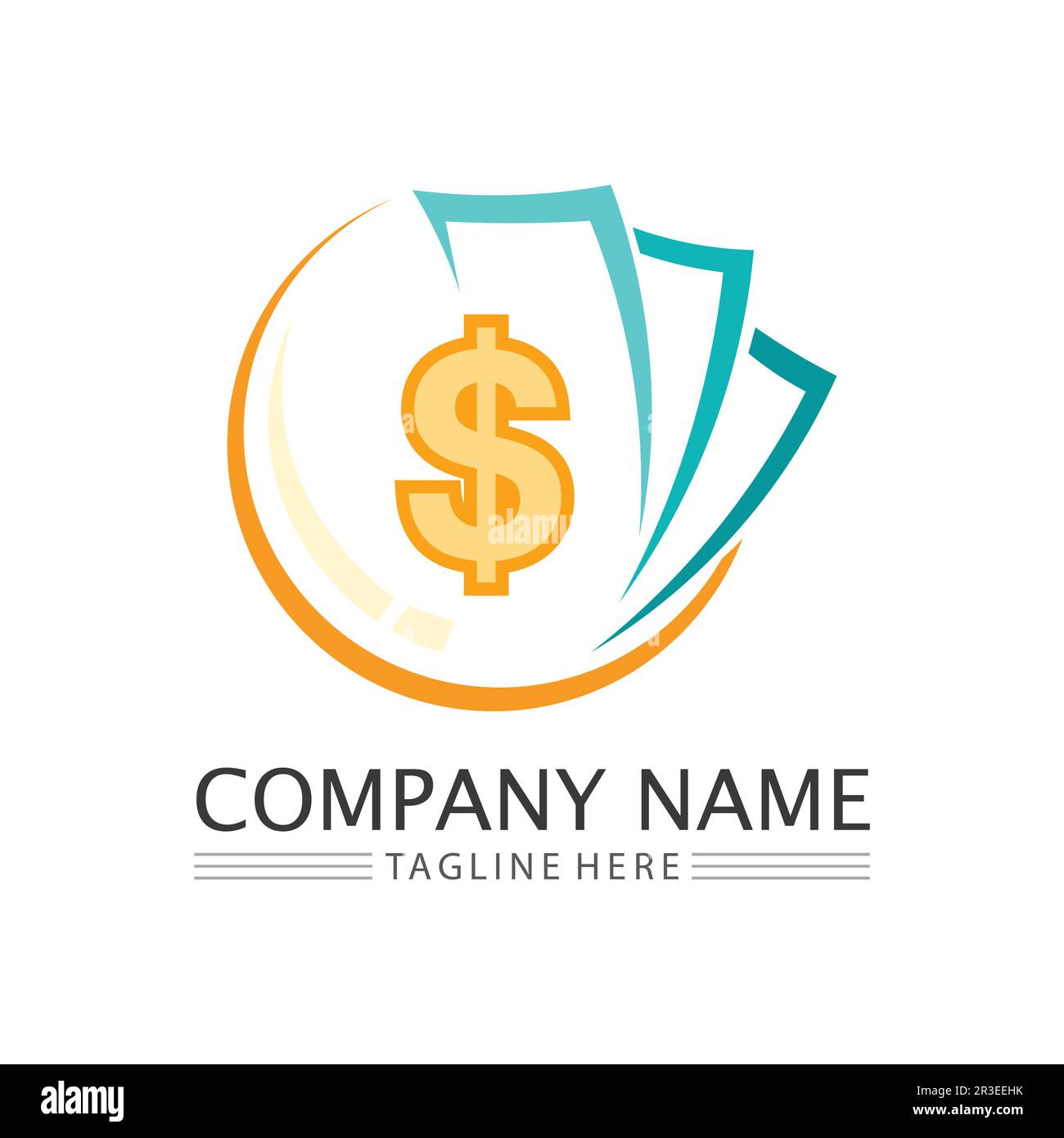 money icon and logo design vector illustration Stock Vector Image & Art ...