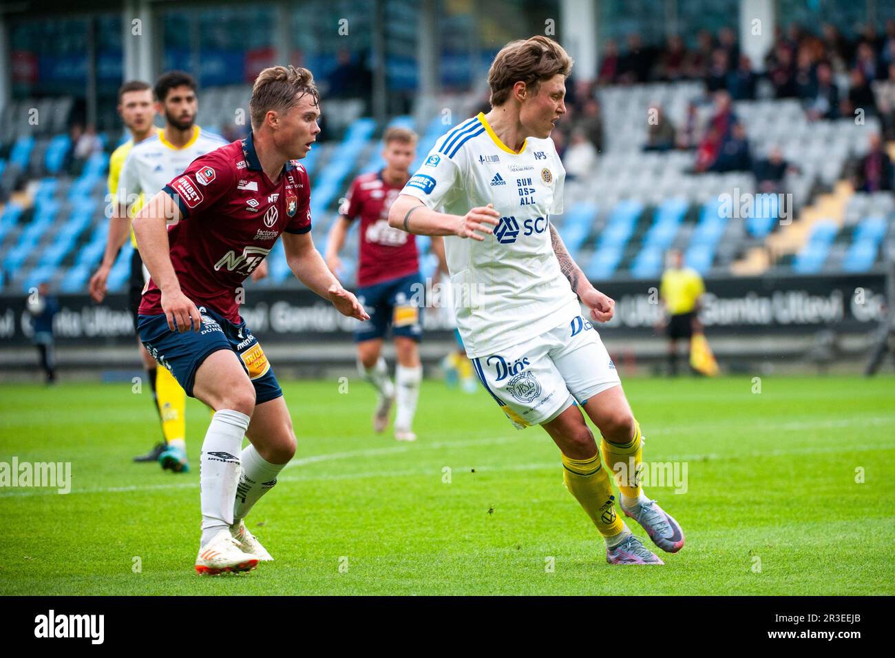 Gothenburg, Sweden. 23rd May 2023. Linus Tagesson of Örgryte during the ...